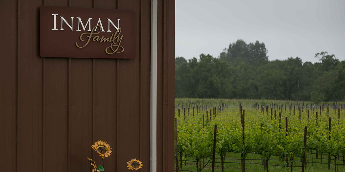 Inman Family Wines – Santa Rosa, CA – Sonoma.com