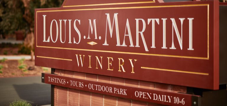 Tasting at Louis M. Martini’s Newly Renovated Winery | Napa Valley